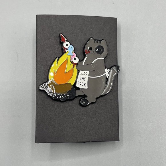 Accessories | Horror Cats Enamel Pin Sinister Summer Series 8 Bonfire ...